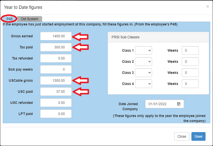 Importing and assigning RPNs (tax credits) - Payback Payroll Software