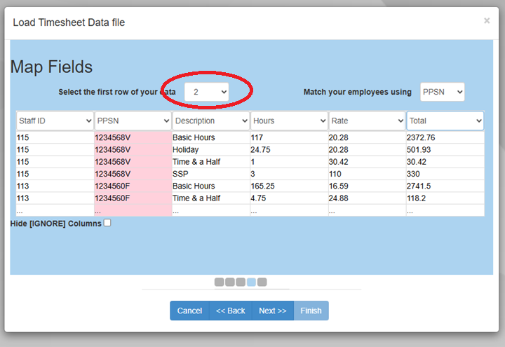 Import Timesheet Files - Payback Payroll Software
